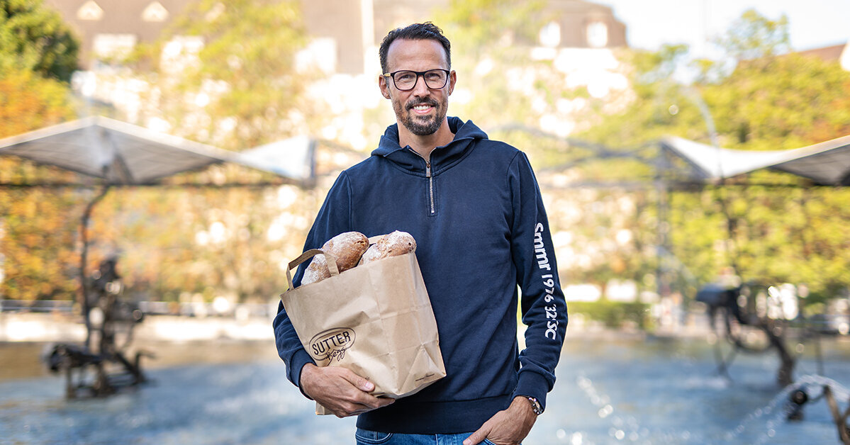 Marco Streller setzt auf unser Pane Maggia - Sutter Begg in Basel